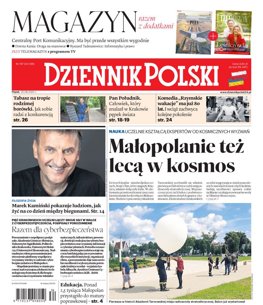 Dziennik Polski - wydanie poniedziałek - sobota